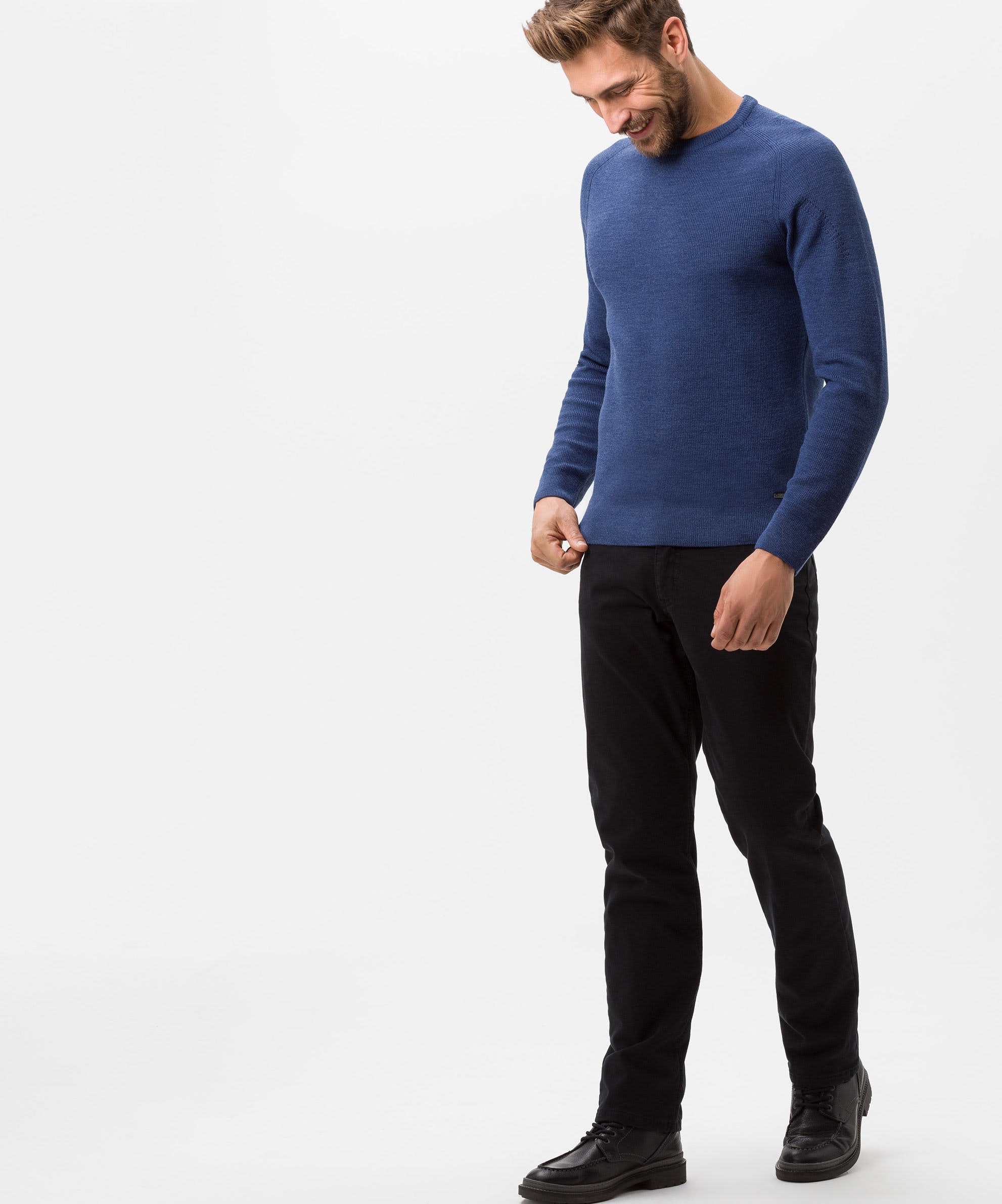 Brax Cooper Thermo Concept Broek in kleur Zwart | Jan Rozing Mannenmode