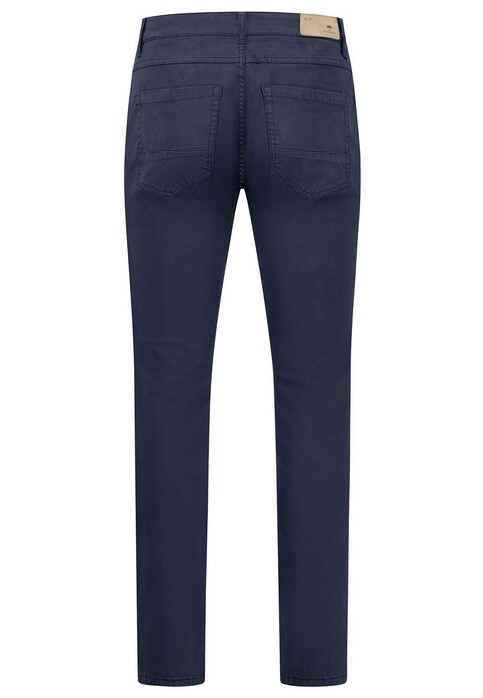 Fynch-Hatton 5-Pocket Cotton Stretch Uni Broek in kleur Dark Navy | Jan ...