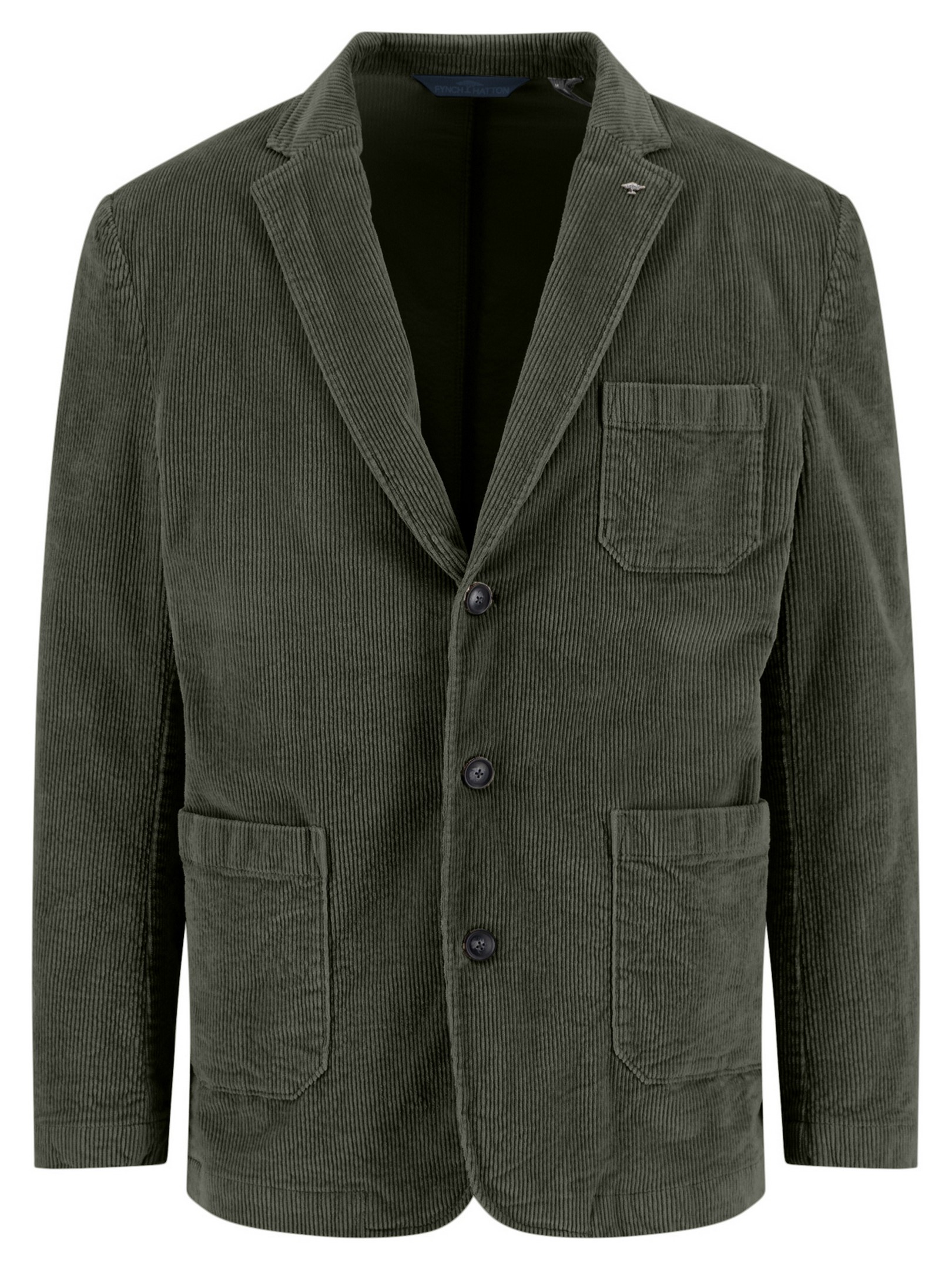 Fynch-Hatton Solid Color Unconstructed Corduroy Blazer in kleur Dusty ...