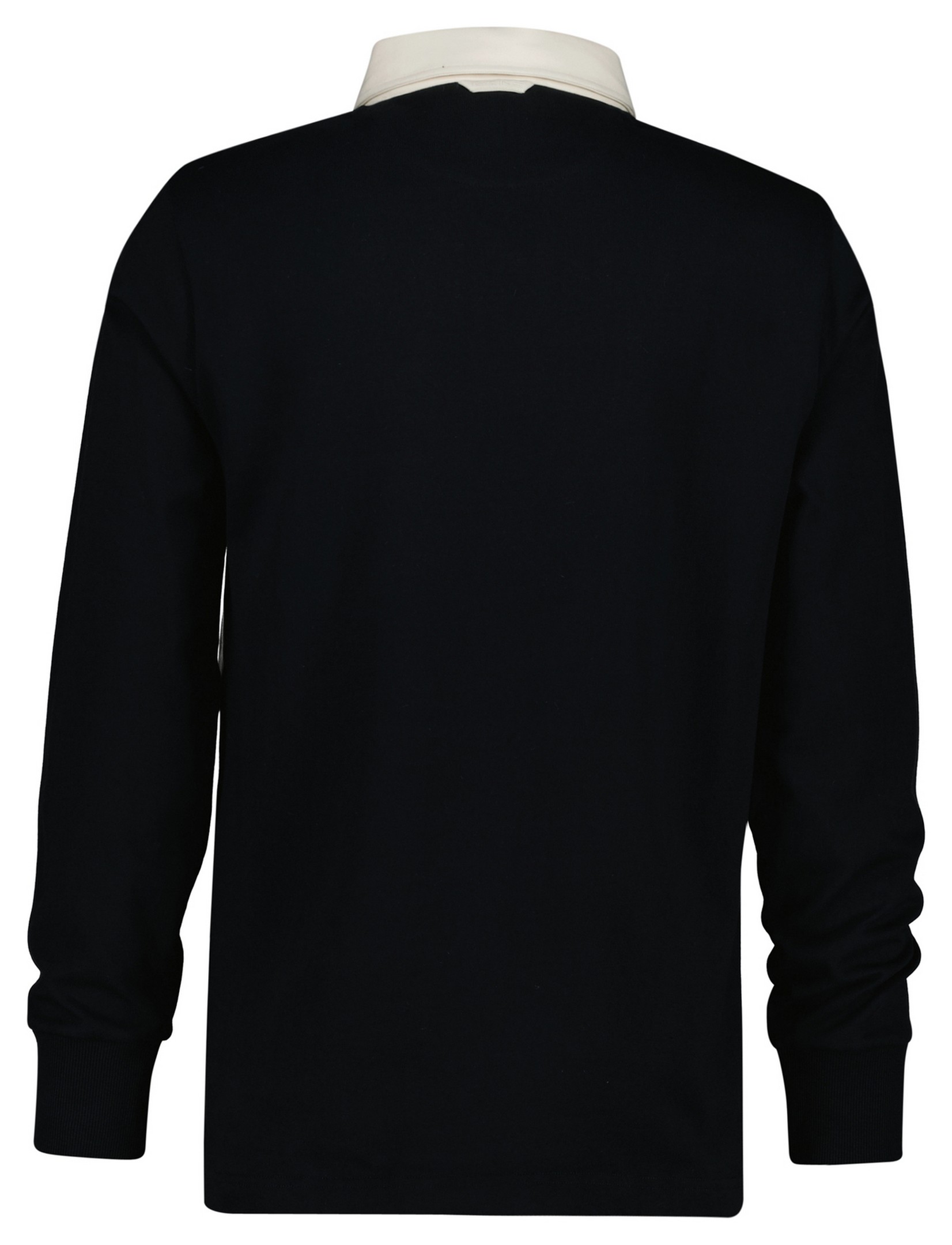 Gant Blocked 1949 Shield Graphic Heavy Rugger Trui in kleur Zwart | Jan ...