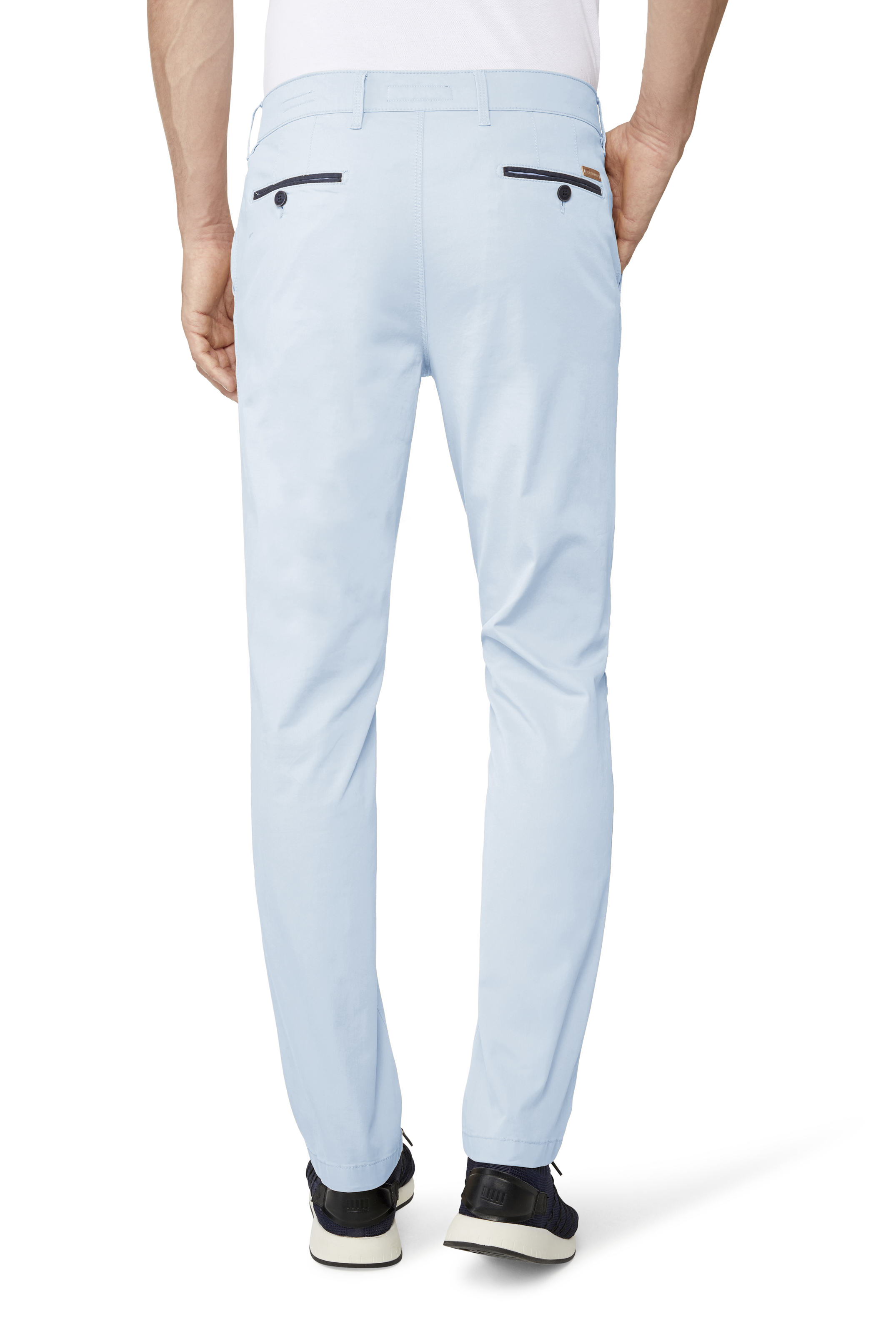 Gardeur Benny-3 Cottonflex 4Nature Organic Soft Cotton Max Comfort Pants Light Blue | Jan Rozing ...