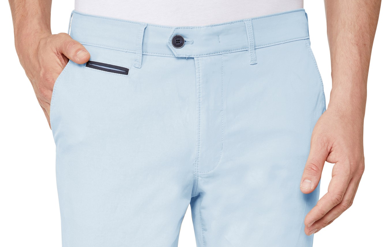 Gardeur Benny-3 Cottonflex 4Nature Organic Soft Cotton Max Comfort Pants Light Blue | Jan Rozing ...