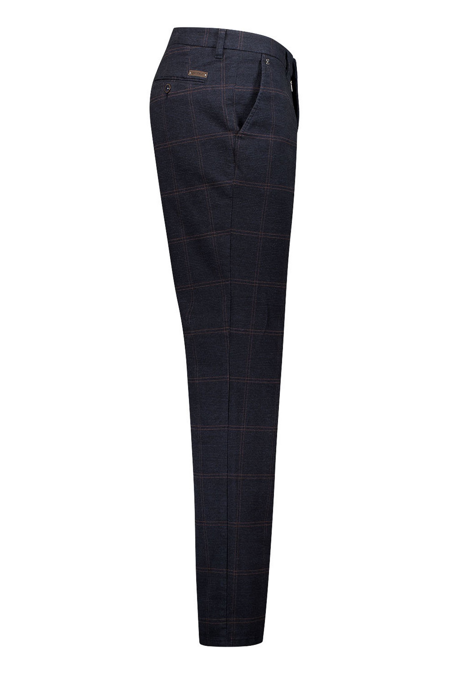 Gardeur Bono Business Hero Soft Touch Check Wool-Look Broek in kleur ...