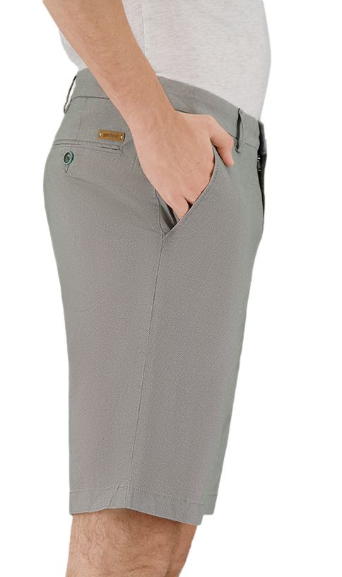 Gardeur Jasper Cool Touch Fine-Structure Bermuda in kleur Pastel Groen ...