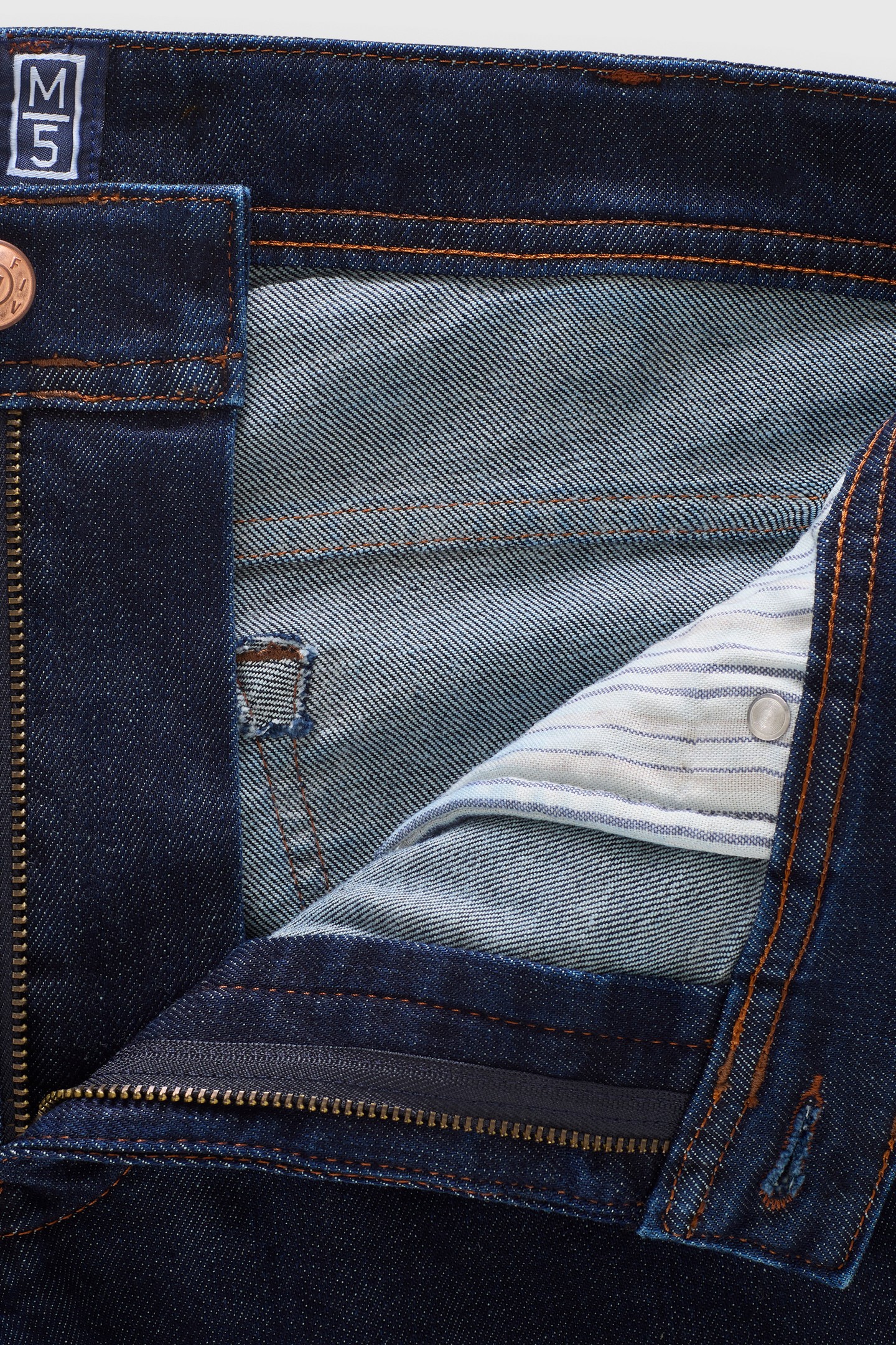 Meyer M5 Five Loose Handfinished Denim Comfort Stretch Jeans in kleur ...